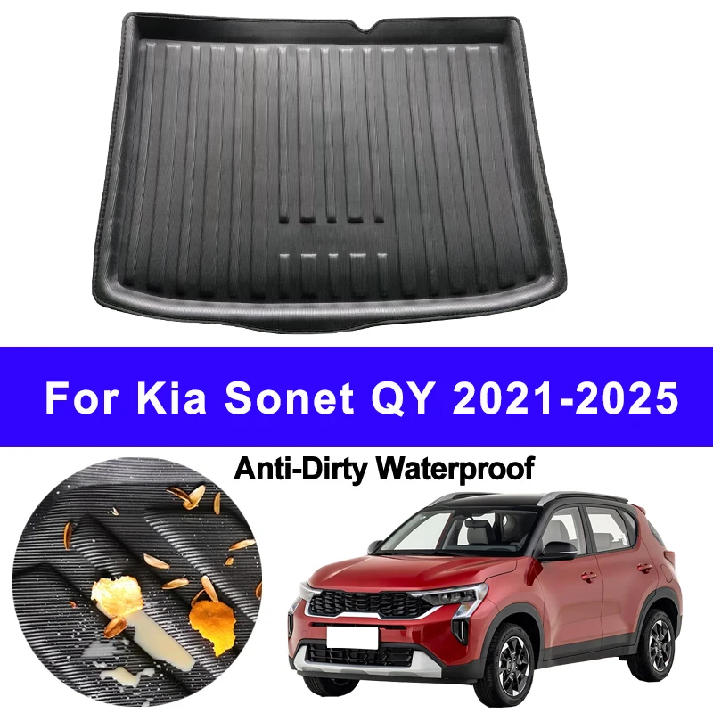Car Auto Rear Boot Cargo Liner Tray Trunk Mat Cushion Carpet for Kia ...