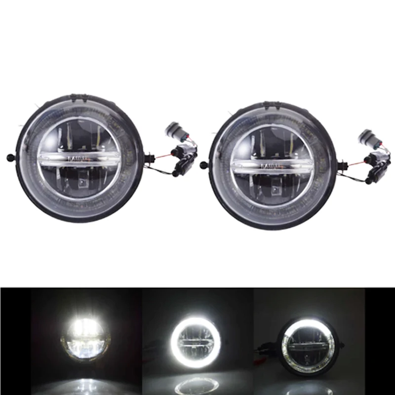 1-set-for-Mini-Cooper-DRL-LED-Daytime-Running-Lights-Refit-car-fog-lamp ...