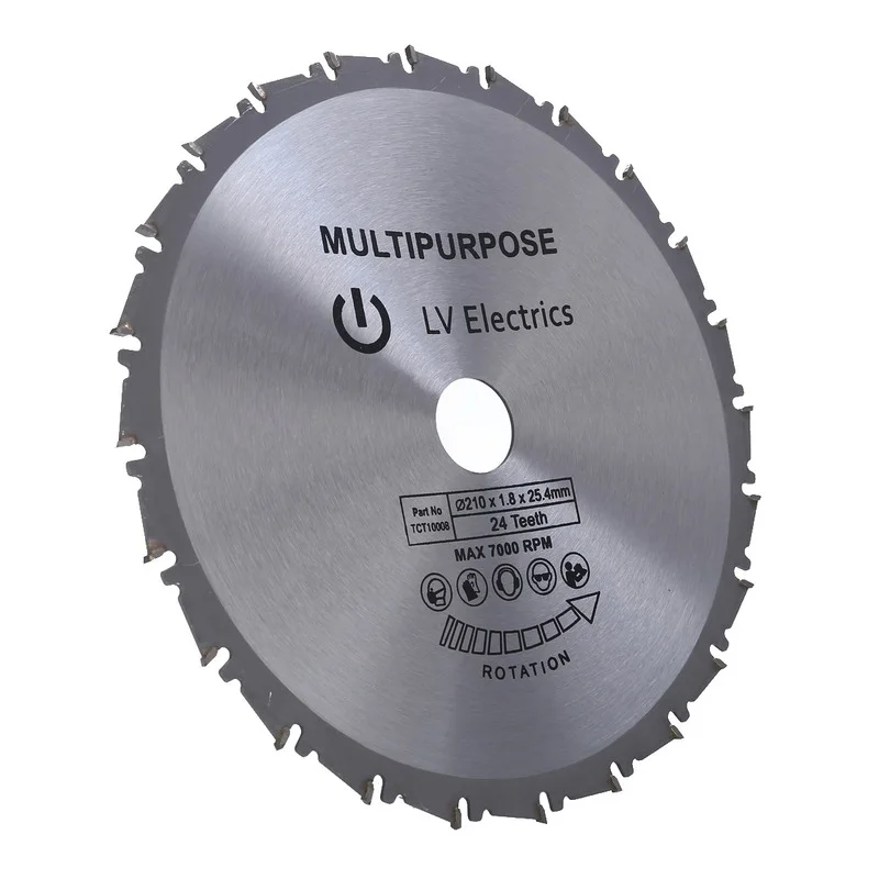New-Arrival-210mm-Circular-Saw-Blade-Disc-Wood-Metal-Saw-Blade-For-Rage ...