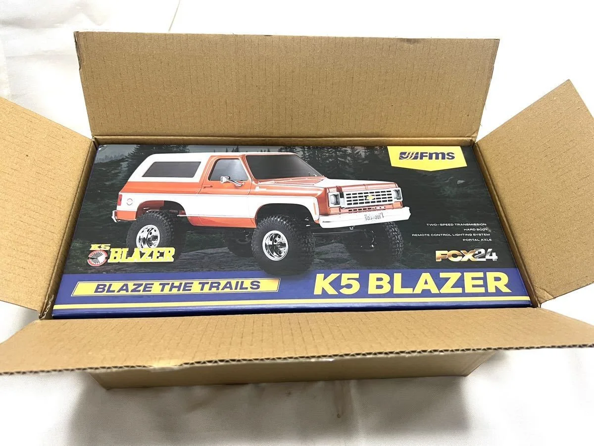 FMS FCX24 Chevrolet K5 Blazer 1/24 RTR Micro Rock Crawler Trail Truck 1 ...