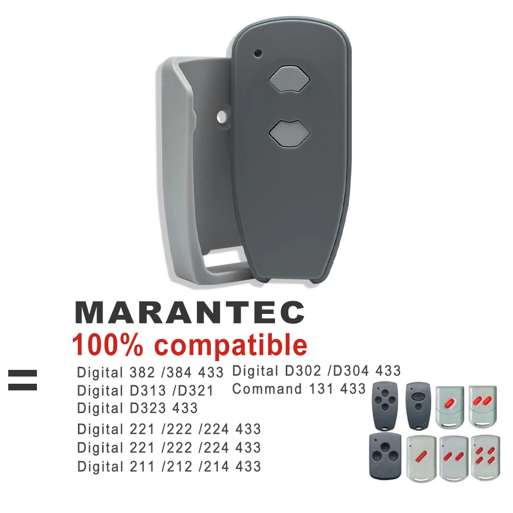 Marantec-Digital-D382-D384-433MHz-Mando-a-distancia-Duplicador-302-304 ...