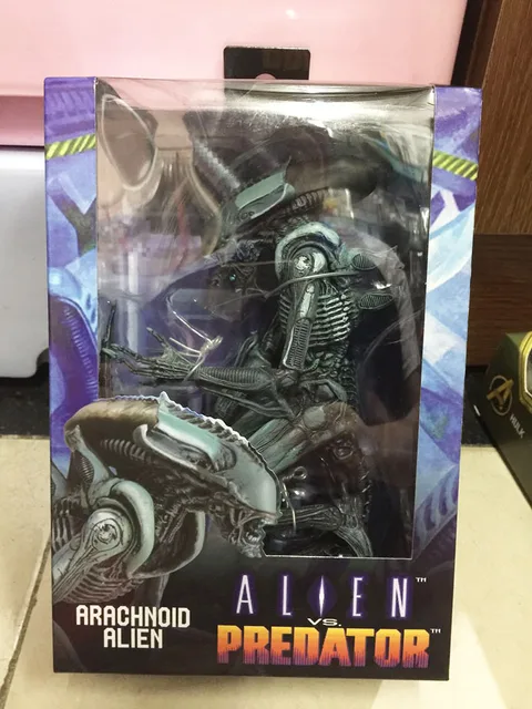 NECA-figura de Alien Vs Predator Chrysalis aracnoid Razor Claws, Alien ...