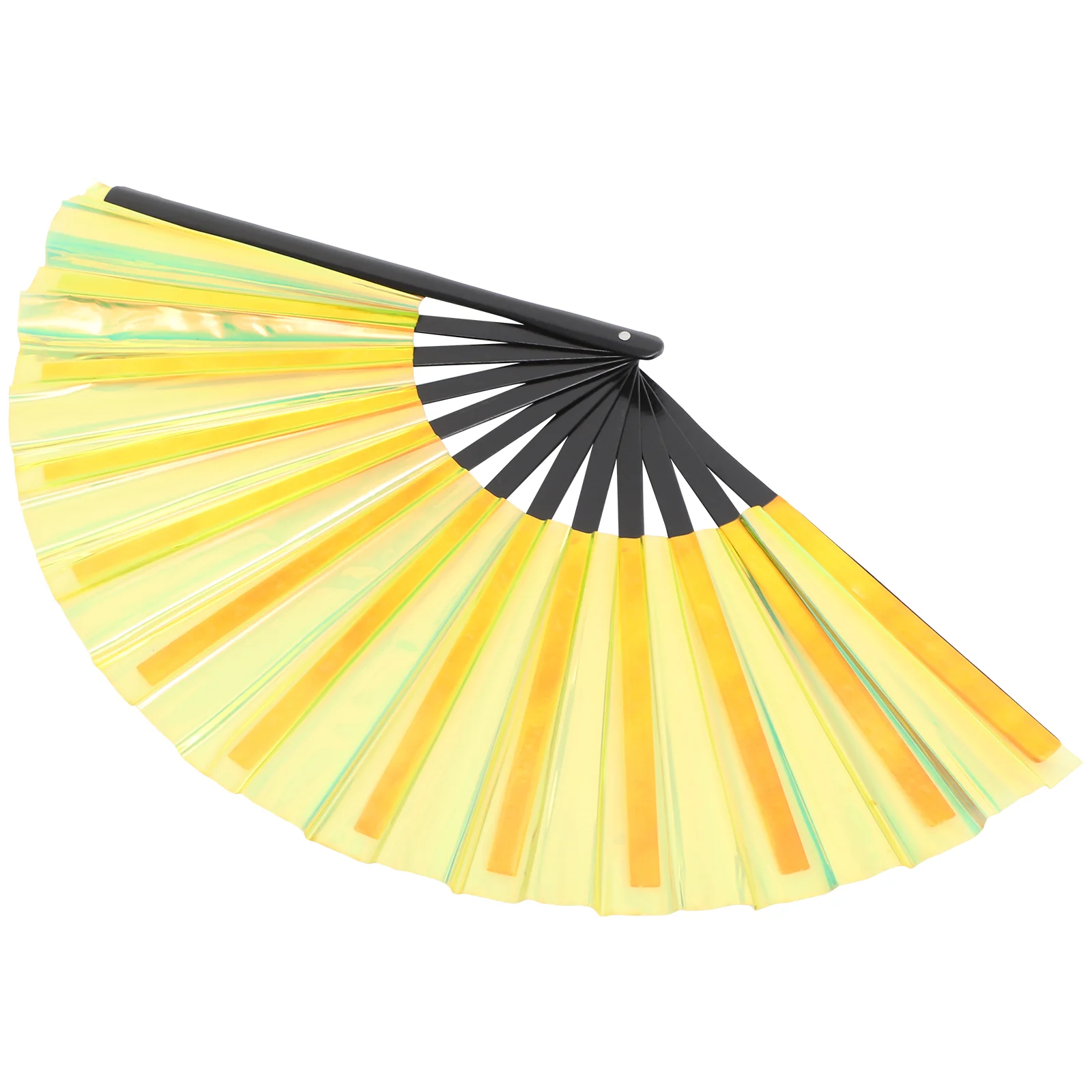 Hand-Fan-Plastic-Handheld-Folding-Fans-Japanese-Halloween-Pvc-Women ...