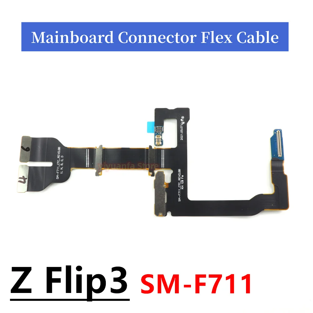 For-Samsung-Galaxy-Z-Flip3-5G-SM-F711-Mainboard-Connector-Flex-Cable ...