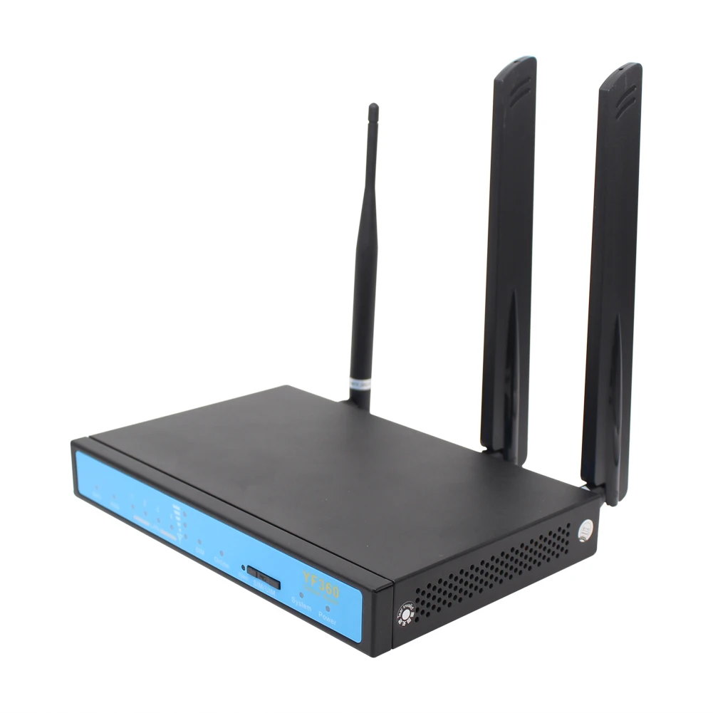 YF360D LL loading Balancing Bonding industrial dual sim 4G LTE router ...
