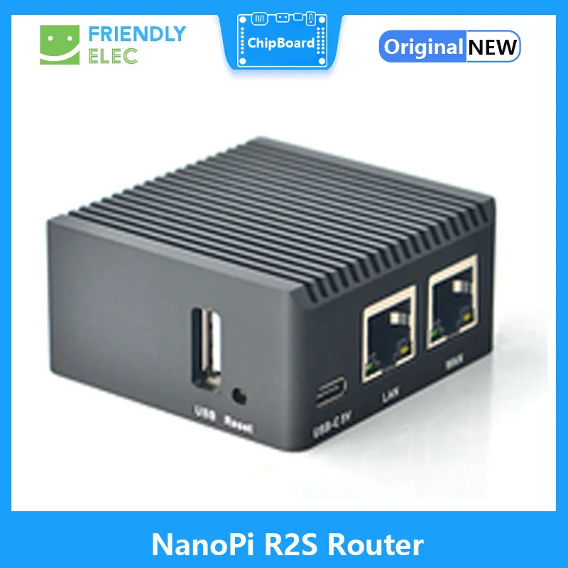 Mini-roteador-NanoPi-R2S-Sistema-Openwrt-OSpare-Metal-Shell-RK3328 ...