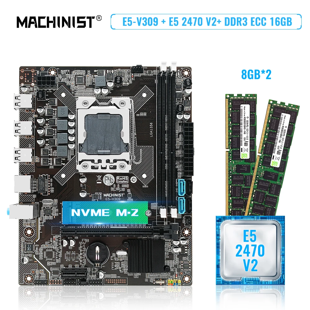 MACHINIST-Kit-X79-Motherboard-Set-LGA-1356-Xeon-E5-2470-V2-CPU ...