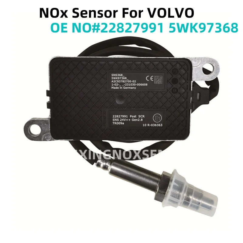 22827991 5WK97368 Original NEW Nitrogen Oxygen NOx Sensor 24V For VOLVO ...
