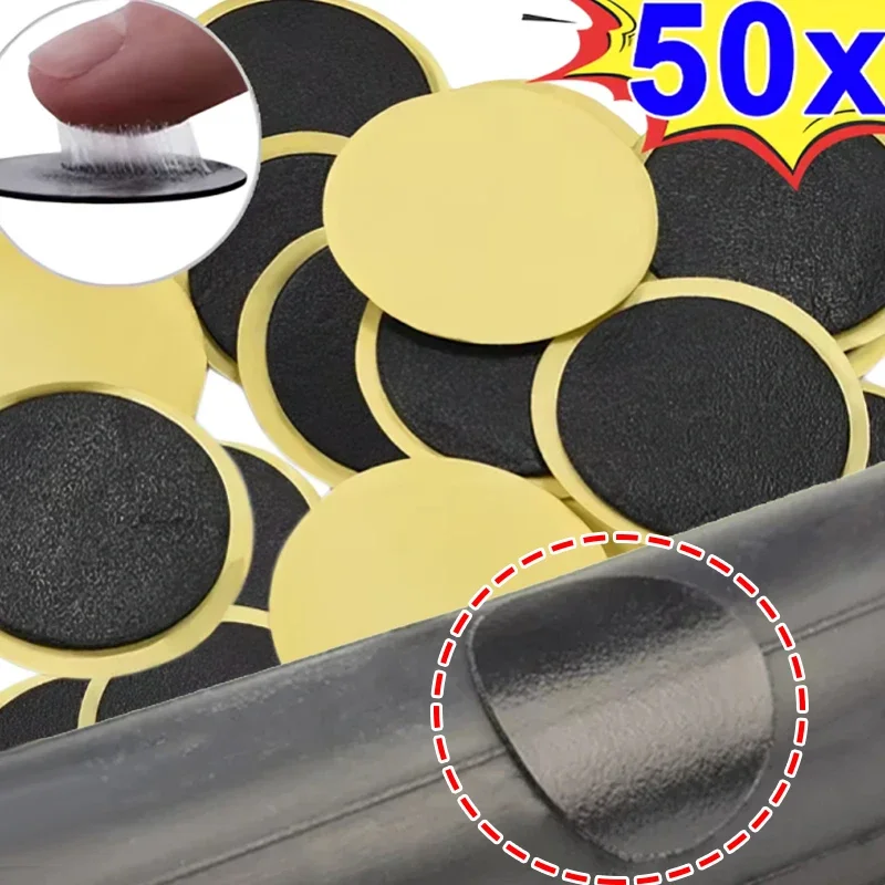 Self Adhesive Bicycle Tire Patch Glue Free Bike Inner Tube Repair Pad ...