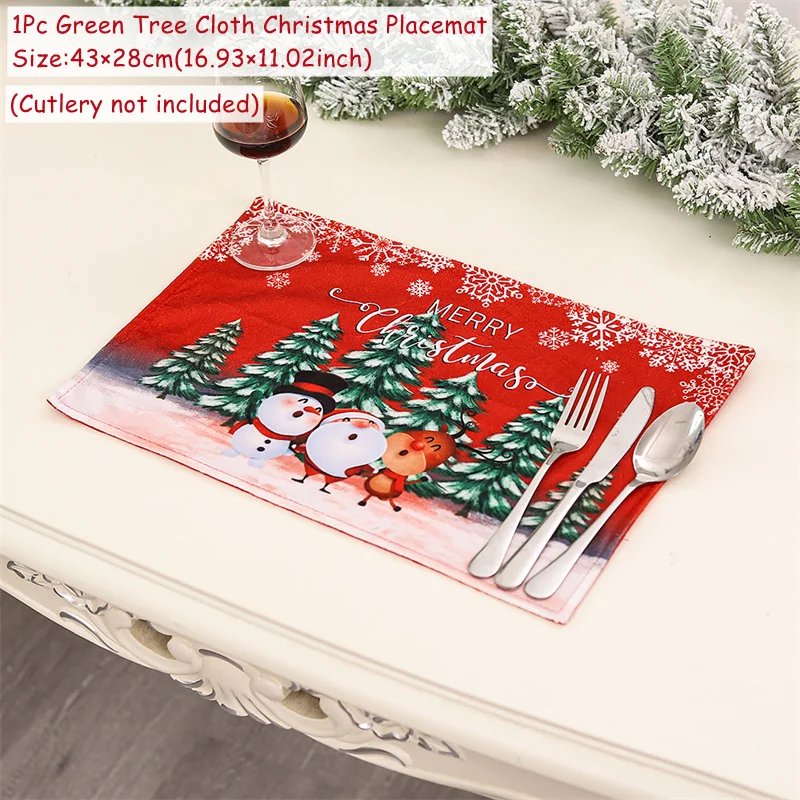 Coffret de décoration,Tablier Gnomes de noël en lin,décorations pour la ...