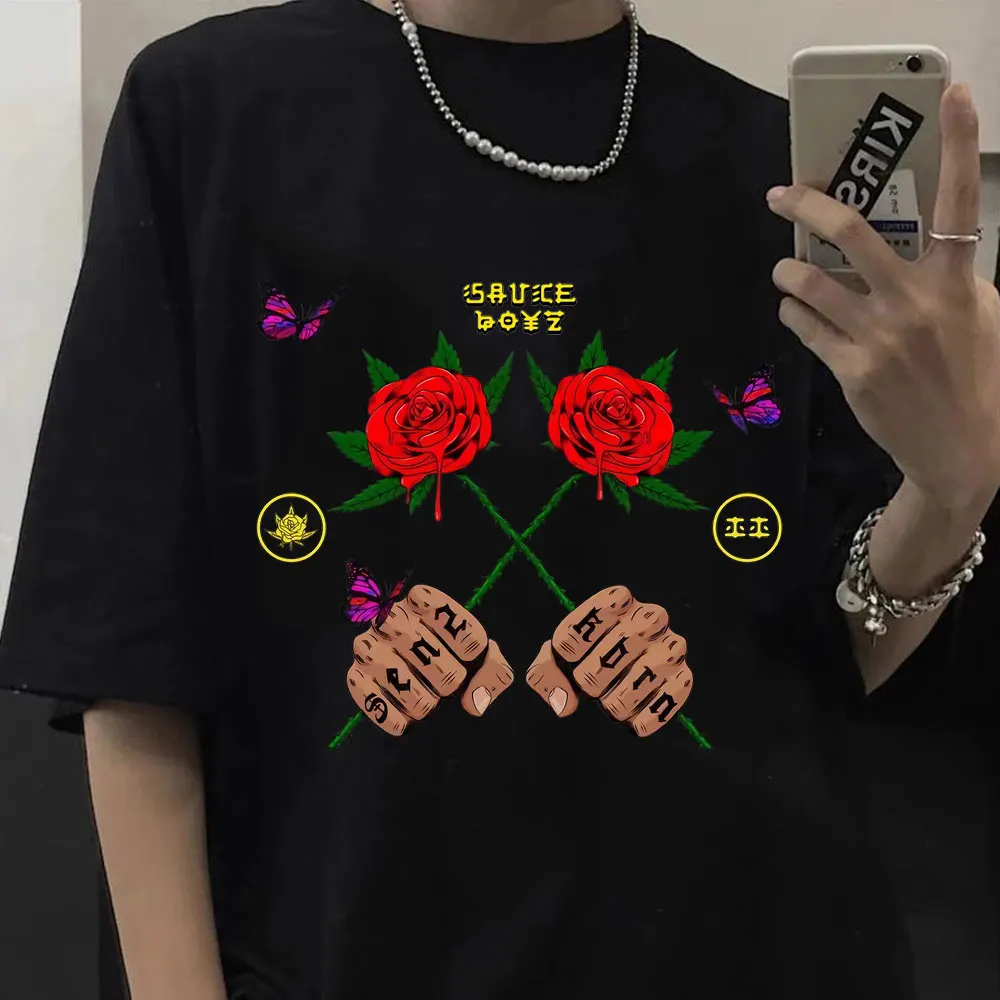 Camiseta de rapero Eladio Carrion para hombre y mujer, camisa de manga ...