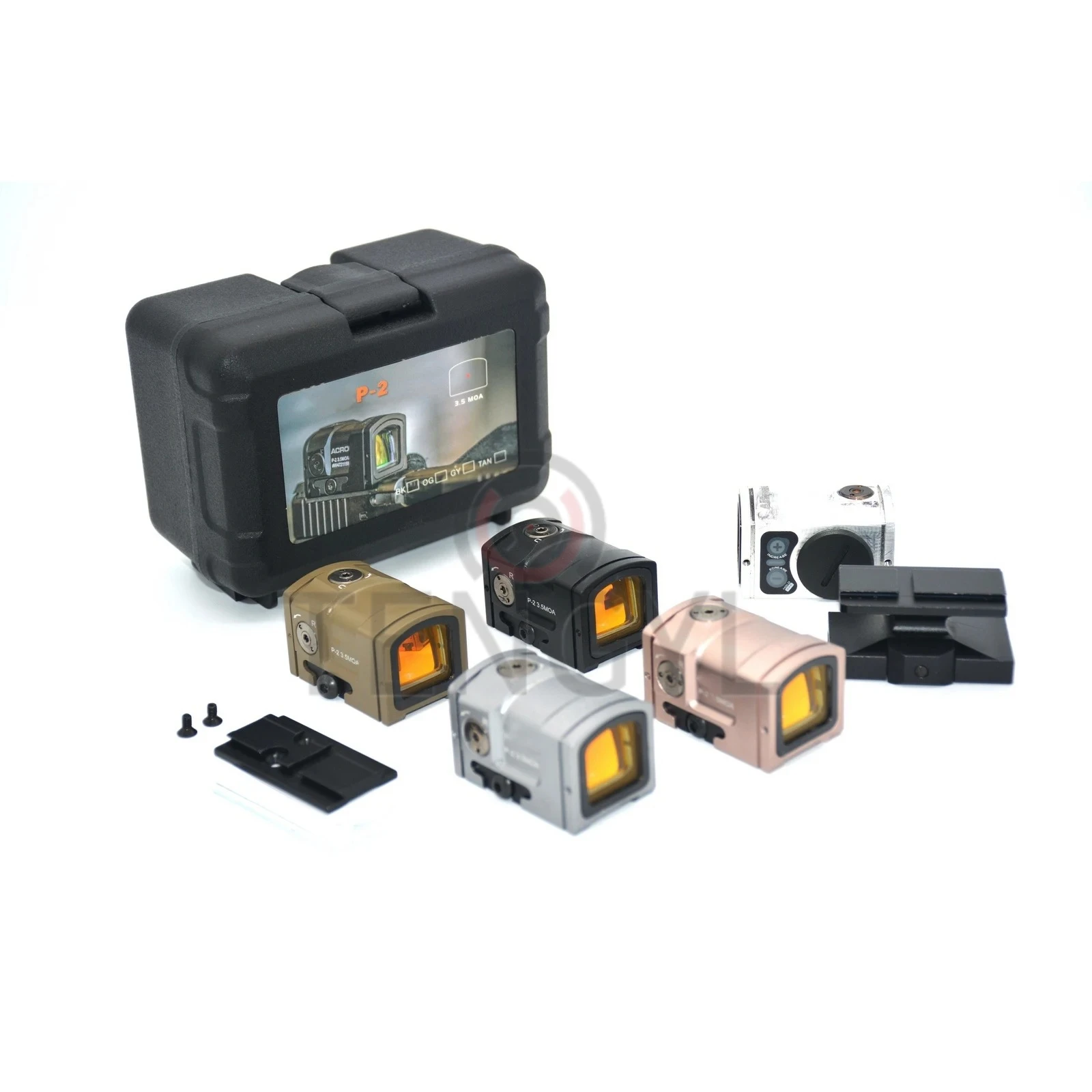 P-2 Rifle Scope Holographic Sight Spotting Scope for Rifle Hunting ...