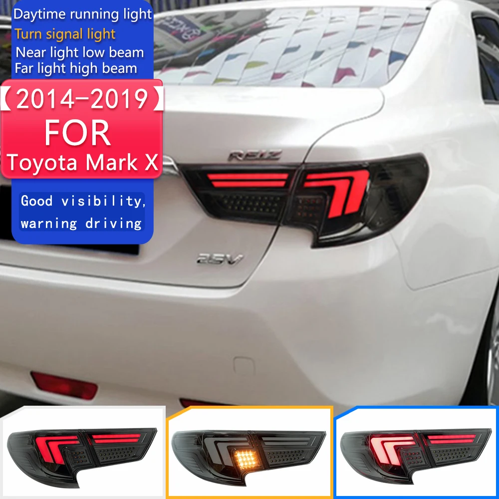 Car Styling for Toyota Mark X Tail Lights 2014-2020 Reiz LED Tail Light ...