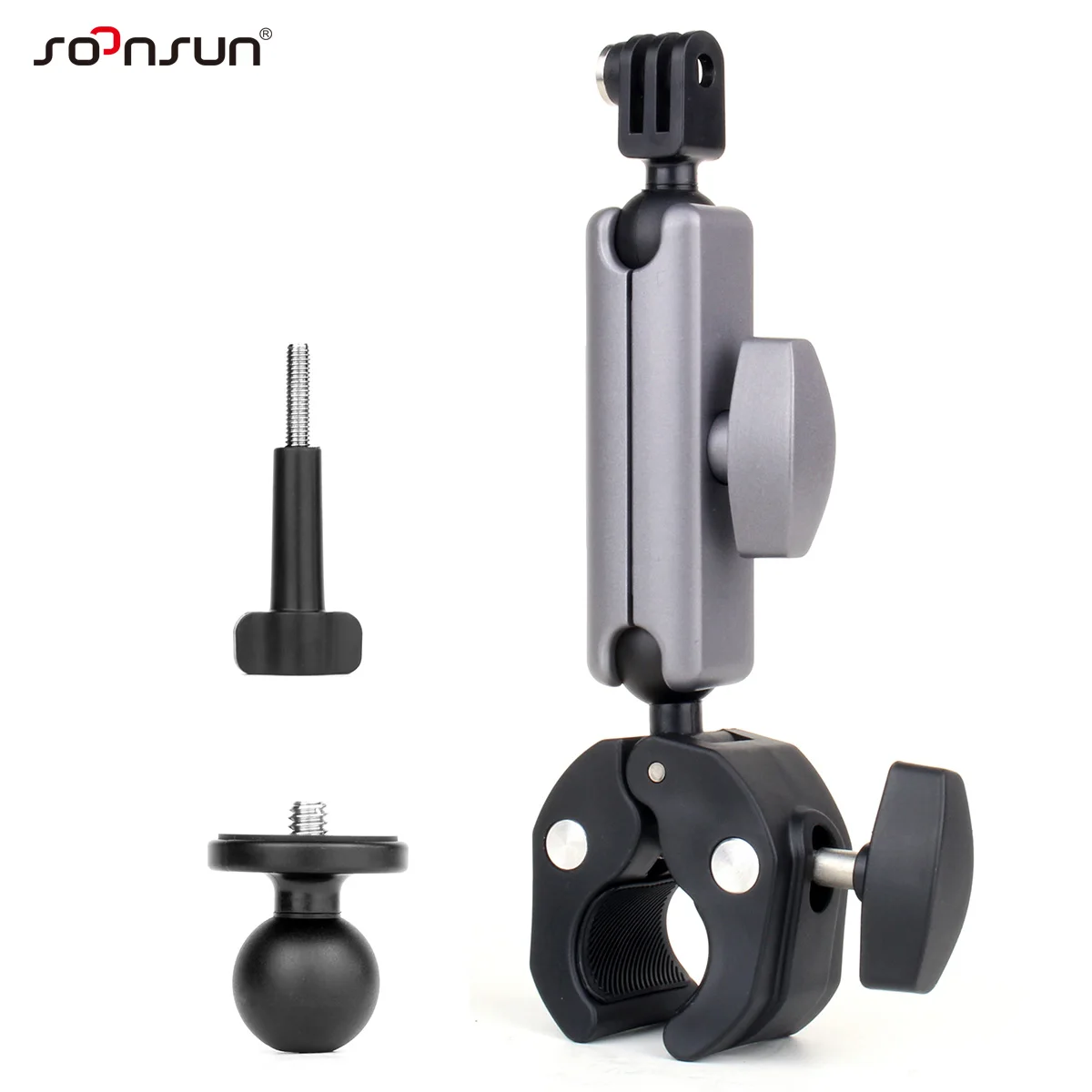 SOONSUN-Motorcycle-Bracket-For-GoPro-Hero-Insta-360-DJI-Aciton-Camera ...