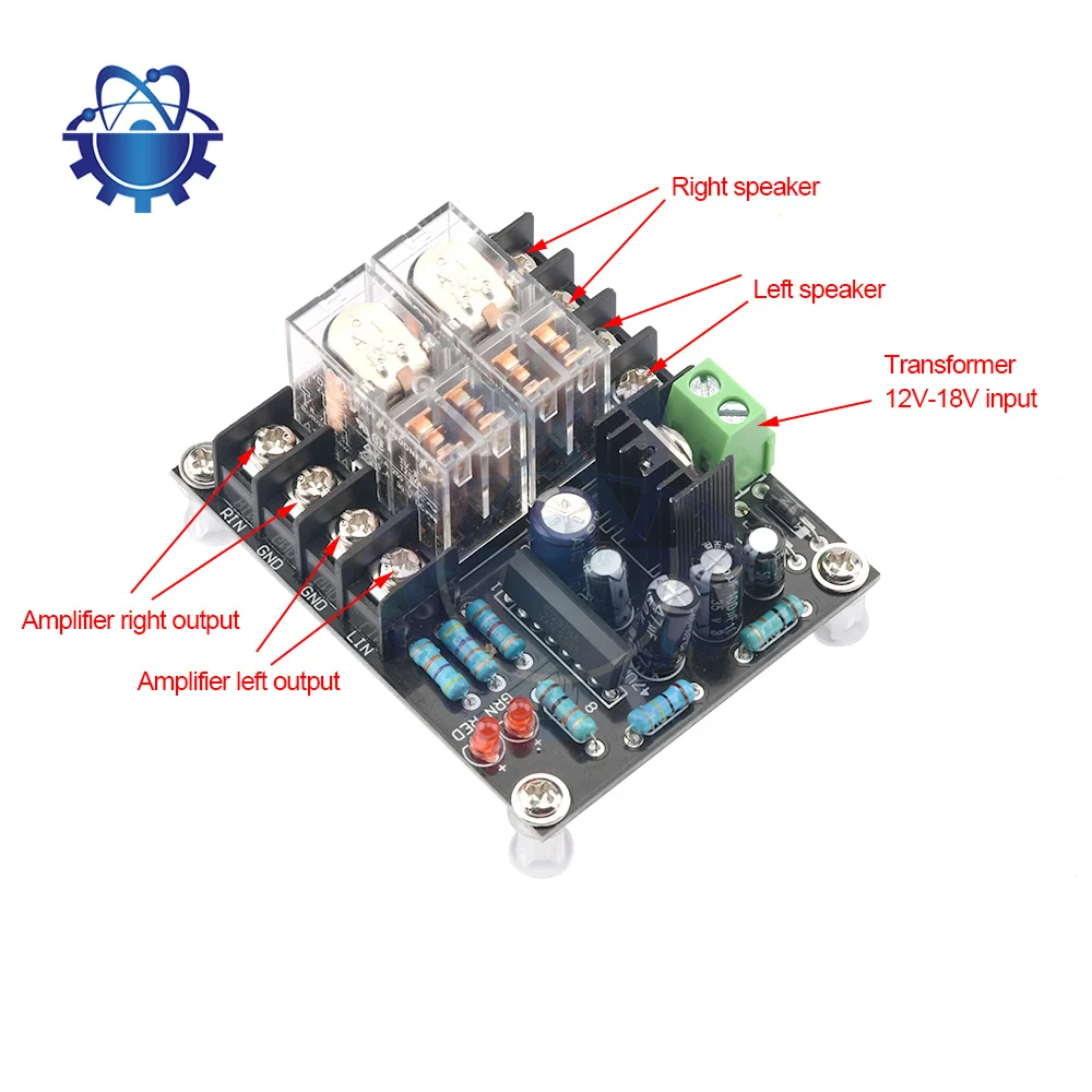 AC 12-18V UPC1237 Speaker Protection Board Moudle loudspeaker ...
