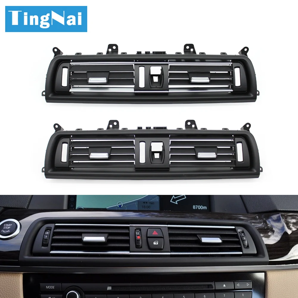 Central-Dashboard-Air-Conditioning-AC-Vent-Grille-Panel-For-BMW-5 ...