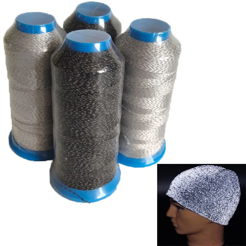 Reflective Embroidery Thread Soft Reflective Light Reflective Sticky ...