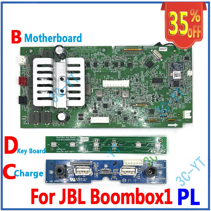 1PCS-Original-For-JBL-Boombox1-Boombox-1-ND-PL-Bluetooth-Speaker-Blue ...