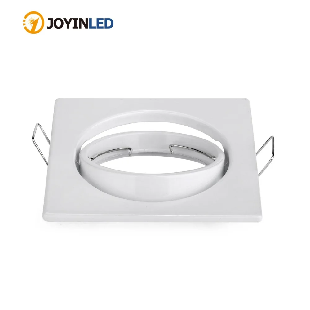 Square Kits Led Frame Fixture Holders Gu10 Mr16 Gu5.3 E27 Ceiling Spot ...