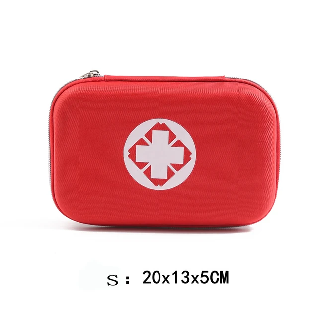 Emergency Hard Shell Medical Handbag First Aid Kit Storage Bag Outdoor ...