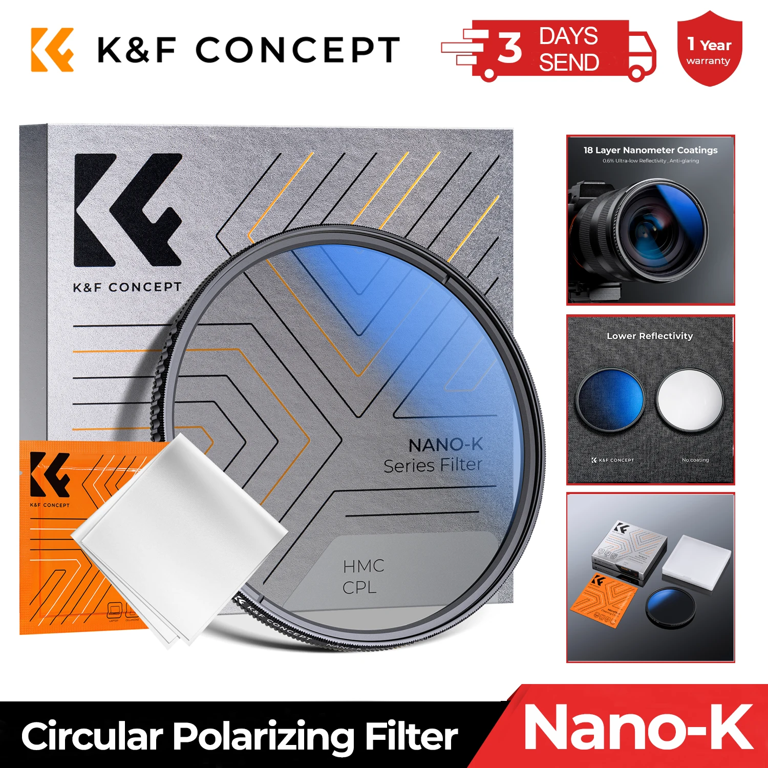 K-F-Concept-CPL-Camera-Lenses-Filter-Ultra-Slim-Optics-Blue-Coated-49mm ...