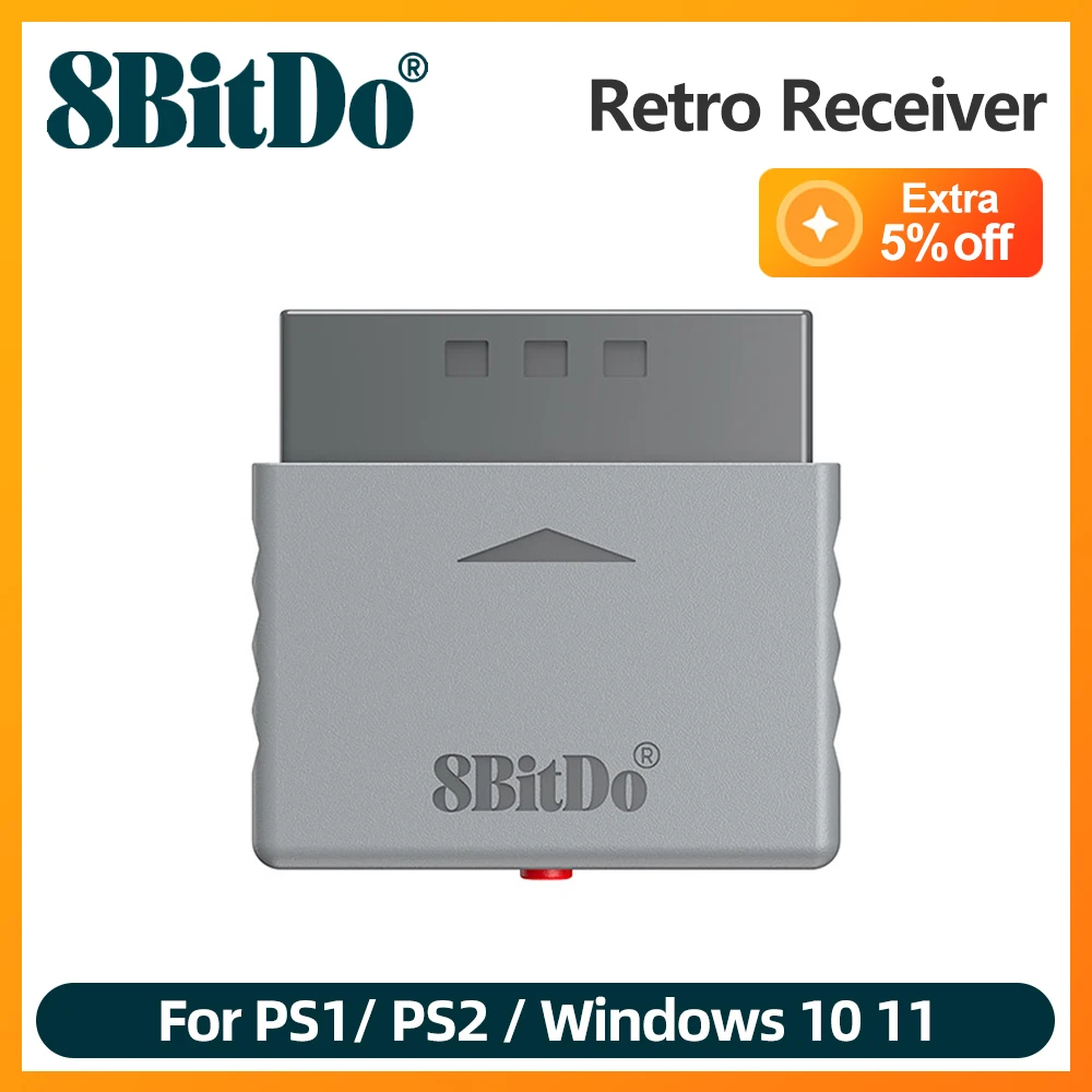 8bitdo-receptor-Retro-Para-PS1-playstation-2-y-Windows-Compatible-con-gamepad-xbox-series-xbox ...