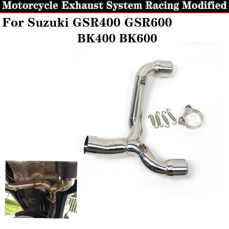 For-Suzuki-GSR400-GSR600-BK400-BK600-Motorcycle-Exhaust-System-Racing-Modified-Exchaust-Muffler ...