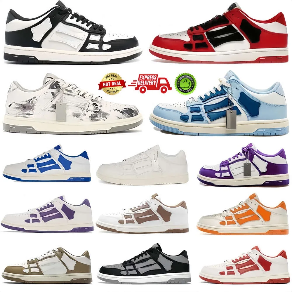 Amiris-Skelet-Bones-Runner-Top-Low-Skel-Skeleton-para-hombres-y-mujeres ...