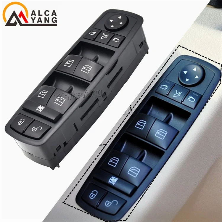 NEW Black Electric Power Window Master Control Switch 1698206710 for ...