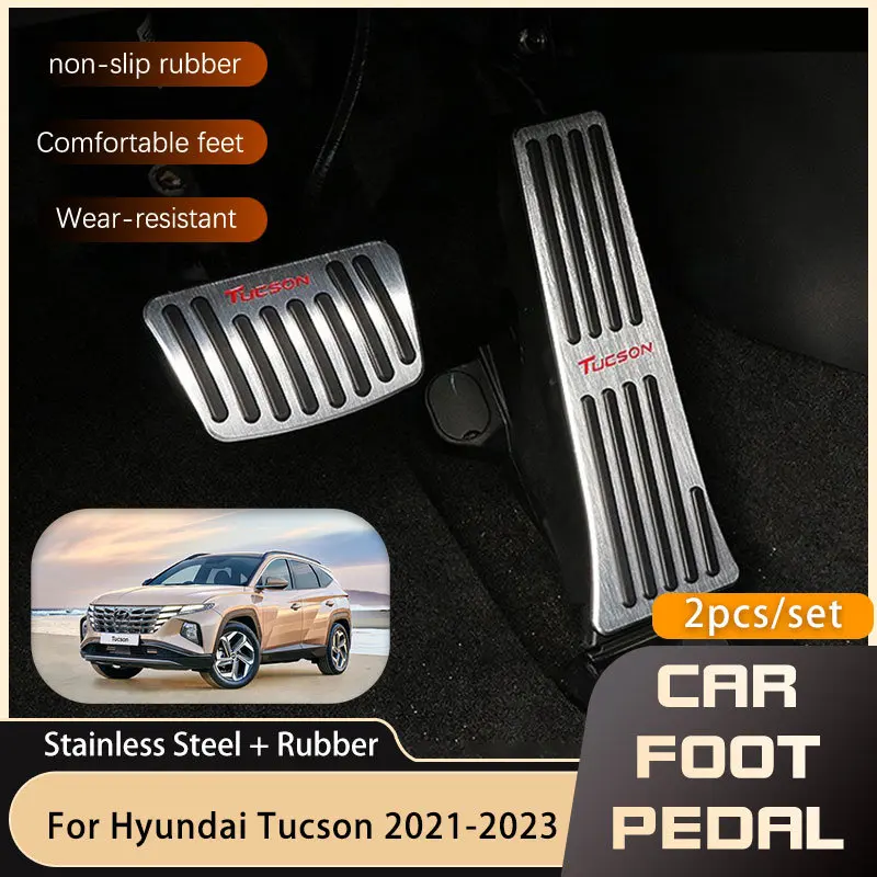 For Hyundai Tucson Nx4 2021 2022 2023 Car Foot Pedals Cover Gas ...