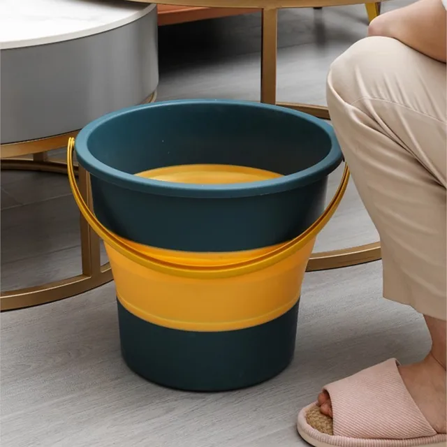 Portable Folding Bucket - Camp Washing - Water Bucket - Camping Boutique