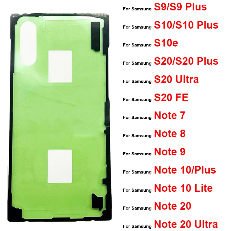 Back-Battery-Sticker-Adhesive-For-Samsung-S9-S10-S10e-S20-Plus-Ultra-Fe ...