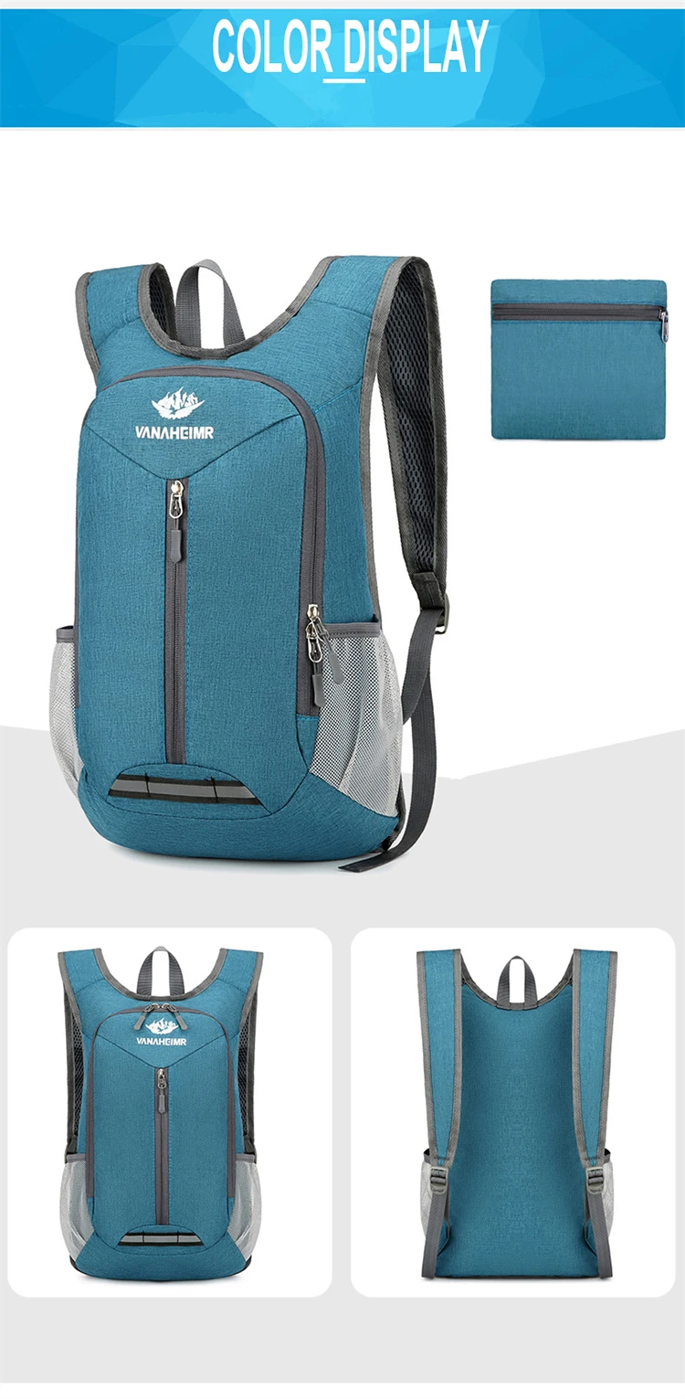 20L Lightweight Portable Foldable Backpack,Waterproof Folding Bag ...