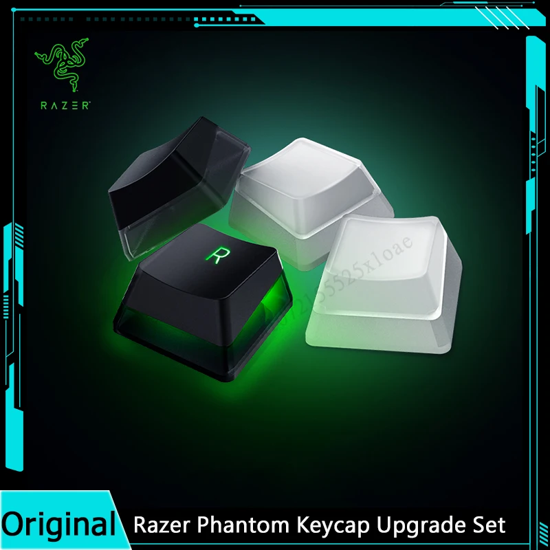 Razer Phantom Keycap Upgrade Set Unique Stealth Pudding Design ...
