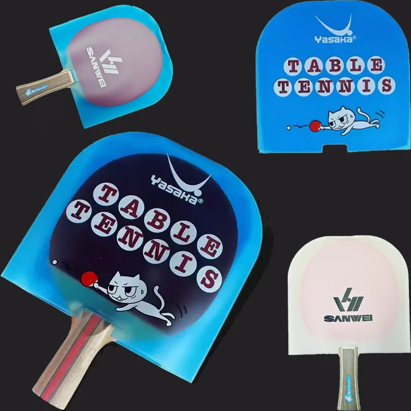 YINHE/YASAKA Table Tennis Racket Protection Case Covers Waterproof Film ...