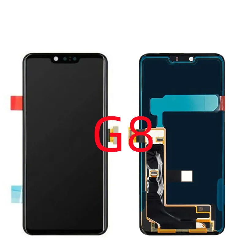 Para LG G8 pantalla LCD toque digitador ensamblaje lmg820qm7 g820umb lmg820um0 g820 com quadro ...