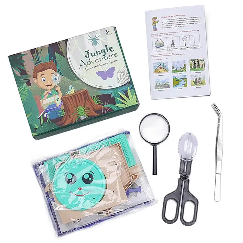 Kids-Nature-Exploring-Kit-Fly-Catching-Explorer-Camping-Toy-Educational ...