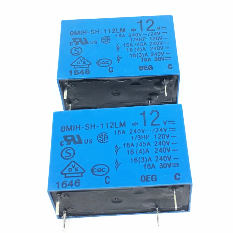 12V Automotive Relay 10-Pack SZ-S-112LM-F-15 Relays | 12V 6-Pin 16A ...
