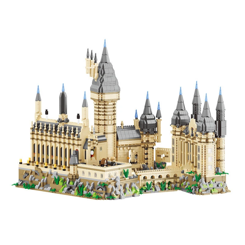 Harry Potter Hogwarts Building Block Magic School Figure Model ...