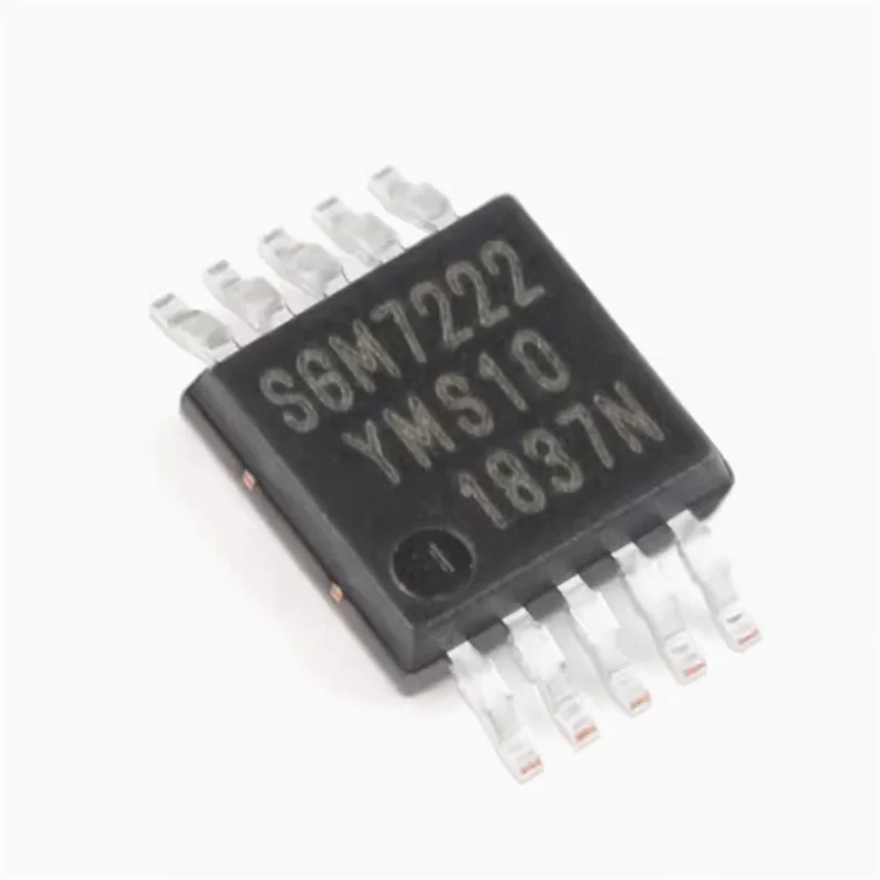 5PCS-SGM7222YMS10-TR-MSOP-10-Dual-Pole-Double-Throw-Analog-Signal ...