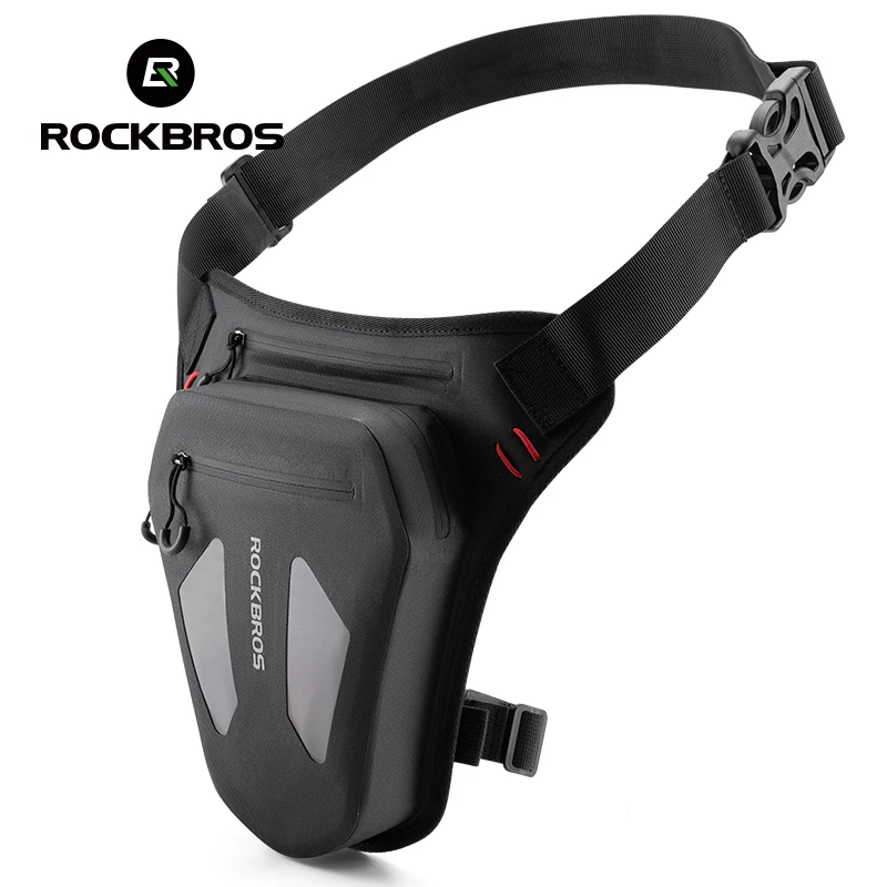 ROCKBROS-Motorcycle-Cycling-Leg-Bag-Reflective-Crossbody-Waist-Bags ...