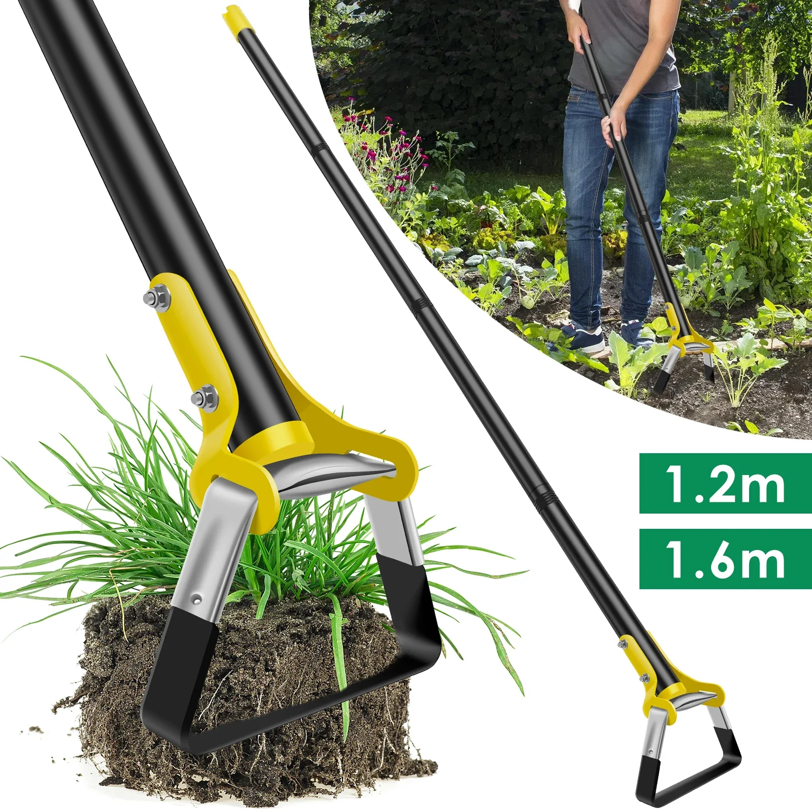 Garden-Hoe-Tool-1-2-1-6M-Stainless-Steel-Sharp-Stirrup-Loop-Hoe-with ...
