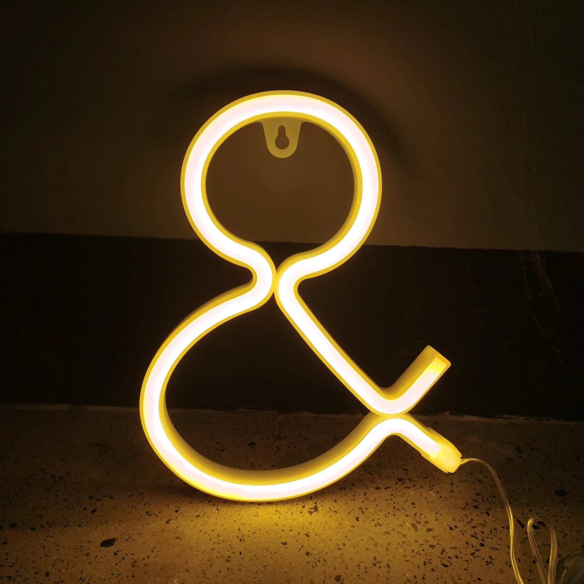 Ampersand Neon Sign
