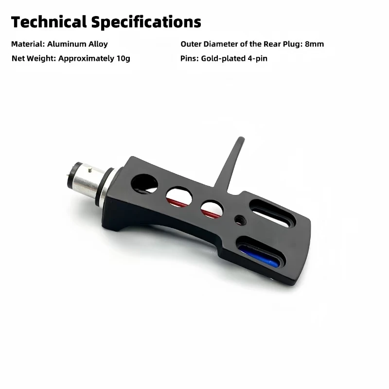 Universal-Turntable-Headshell-with-Wires-4-Pin-Cartridge-Stylus-Holder ...