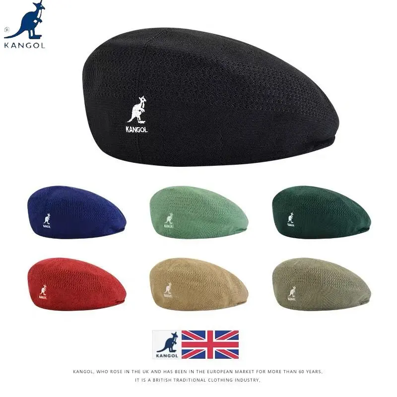 New Kangol Knitted Kangaroo Embroidery Bucket Hats Classic Logo ...