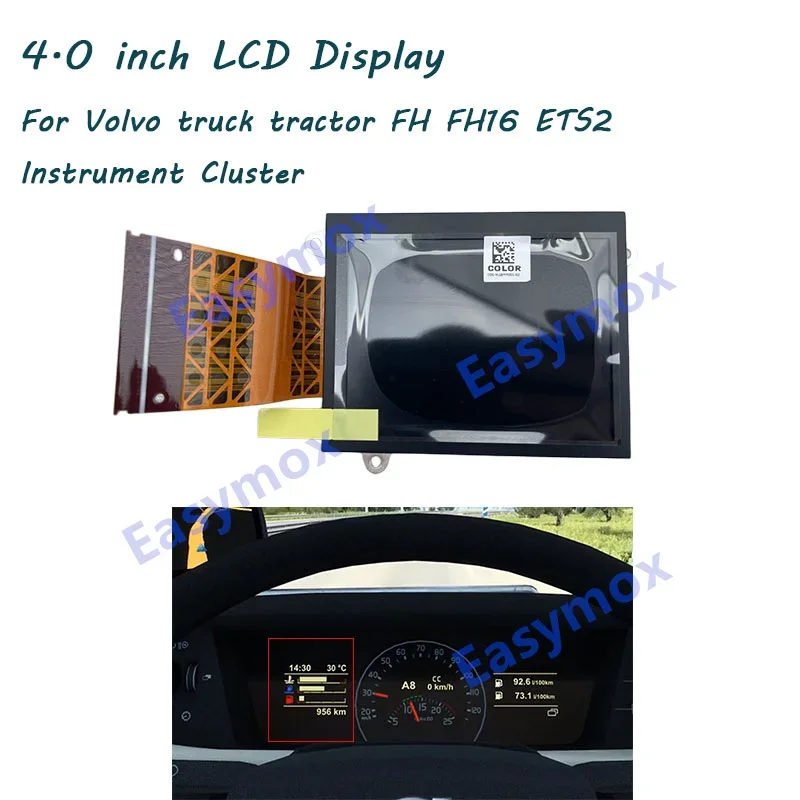 4-inch-Car-LCD-Display-for-Volvo-Truck-Tractor-FH-FH16-ETS2-Instrument ...
