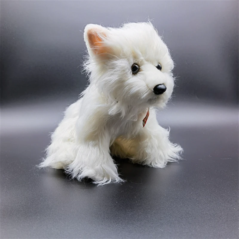 West-highland-terrier-alta-fidelidade-plushie-branco-c-o-brinquedos-de ...