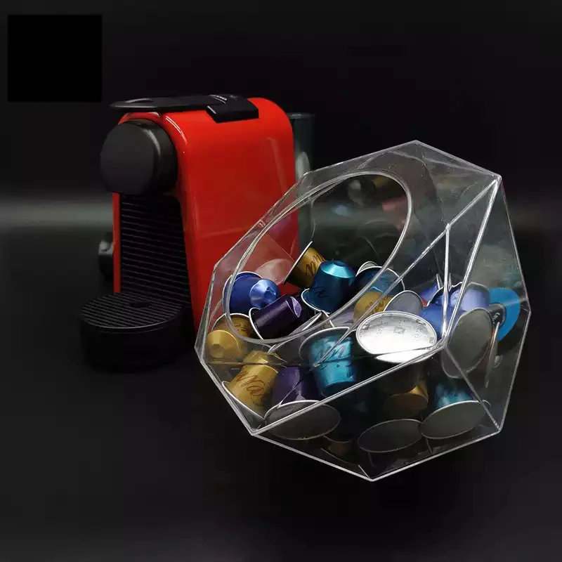 Transparent-Polygon-Elegant-Coffee-Pods-Holder-For-Nespresso-Vertuoline ...