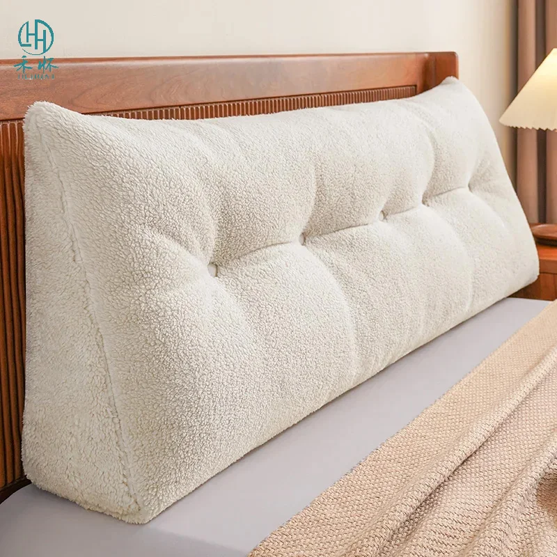 Triangle-Cushion-Bed-Headboard-Bed-Backrest-Cushion-Cooling-Cushion ...
