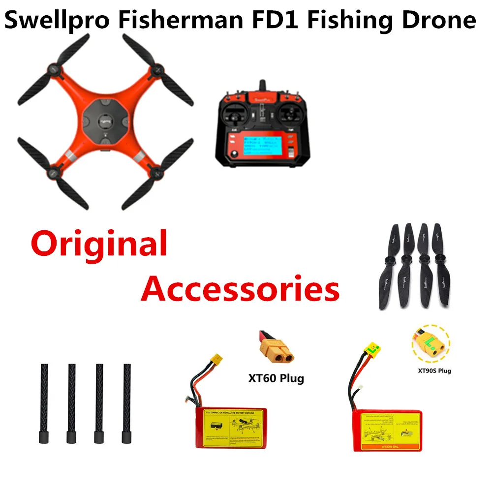 Swellpro-Fisherman-FD1-Fishing-Drone-Original-Battery-Propeller-maple ...